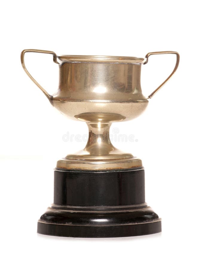 Vintage trophy stock image. Image of worn, silver, trophy - 31851627