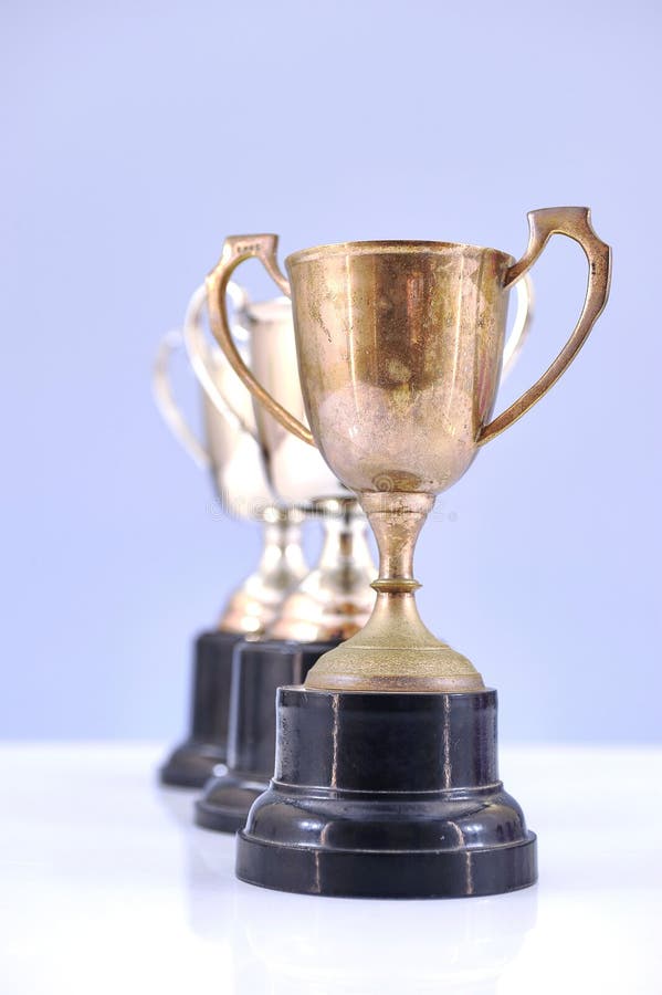 Vintage Trophy stock image. Image of race, euro, achievement - 75775667