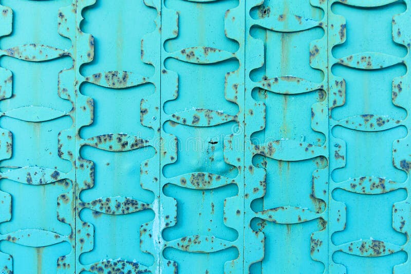 Vintage Turquoise Metal Background Stock Image - Image of metallic ...