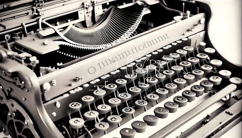 Typewriter Texture Stock Illustrations – 606 Typewriter Texture Stock ...