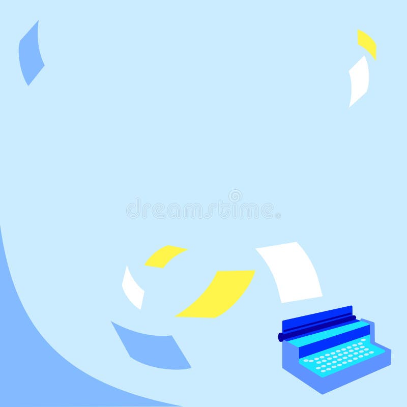 Floating Papers Stock Illustrations – 218 Floating Papers Stock ...