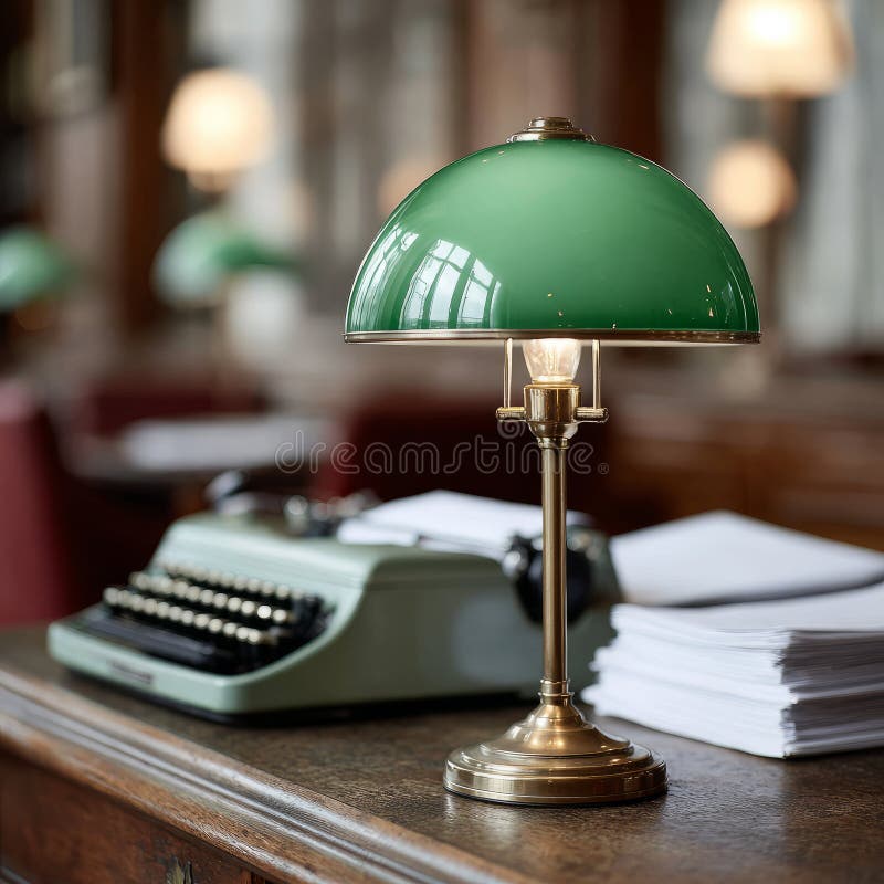 typewriter lamp