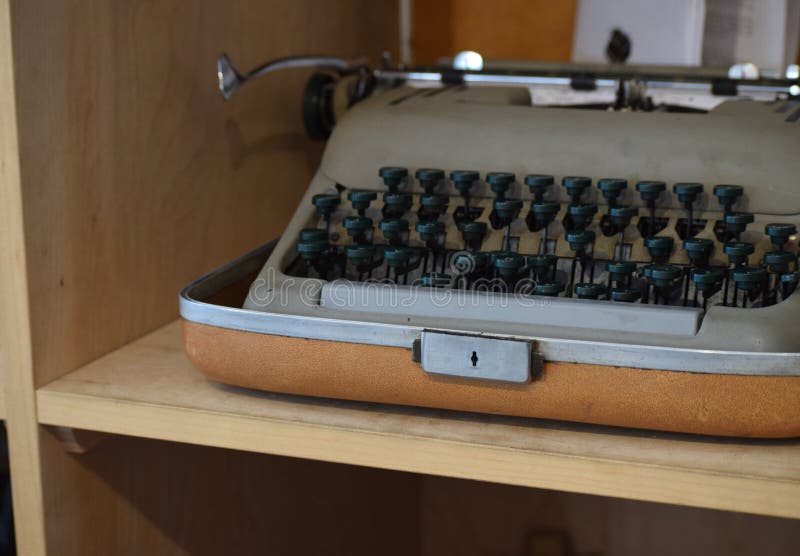 Vintage Typewriter stock photo. Image of vintage, office - 69964942