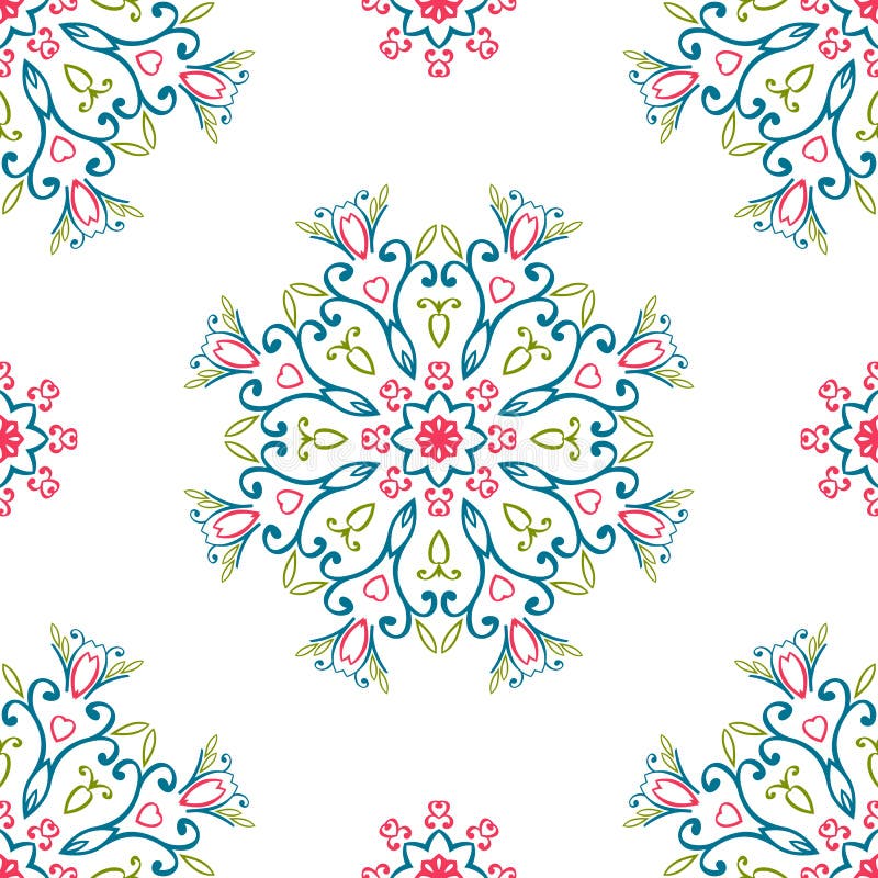 Vintage Universal Different Seamless Eastern Patterns (tiling) Stock ...