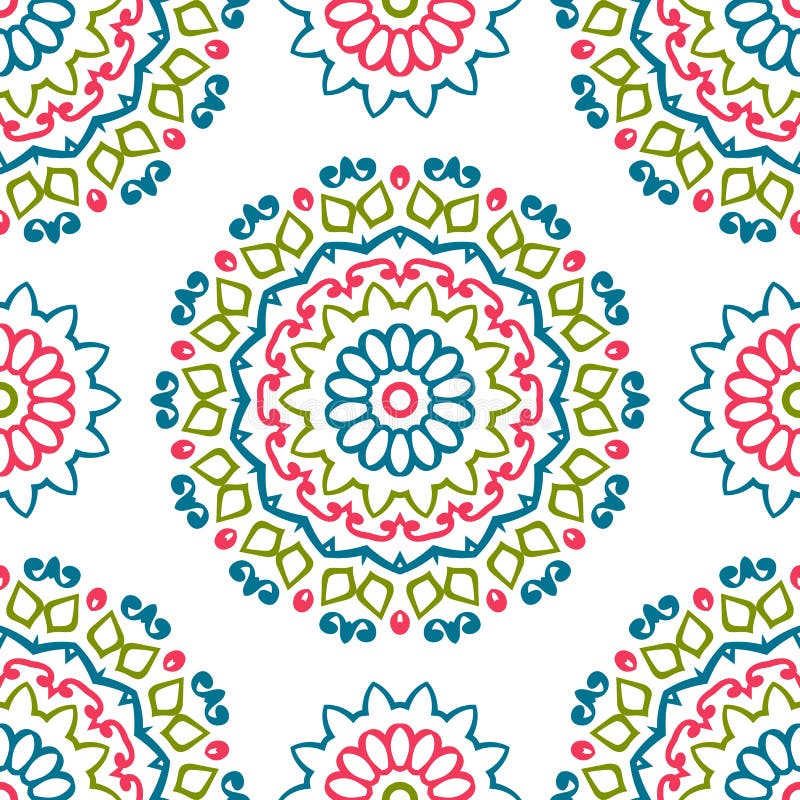 Vintage Universal Different Seamless Eastern Patterns (tiling). Stock ...