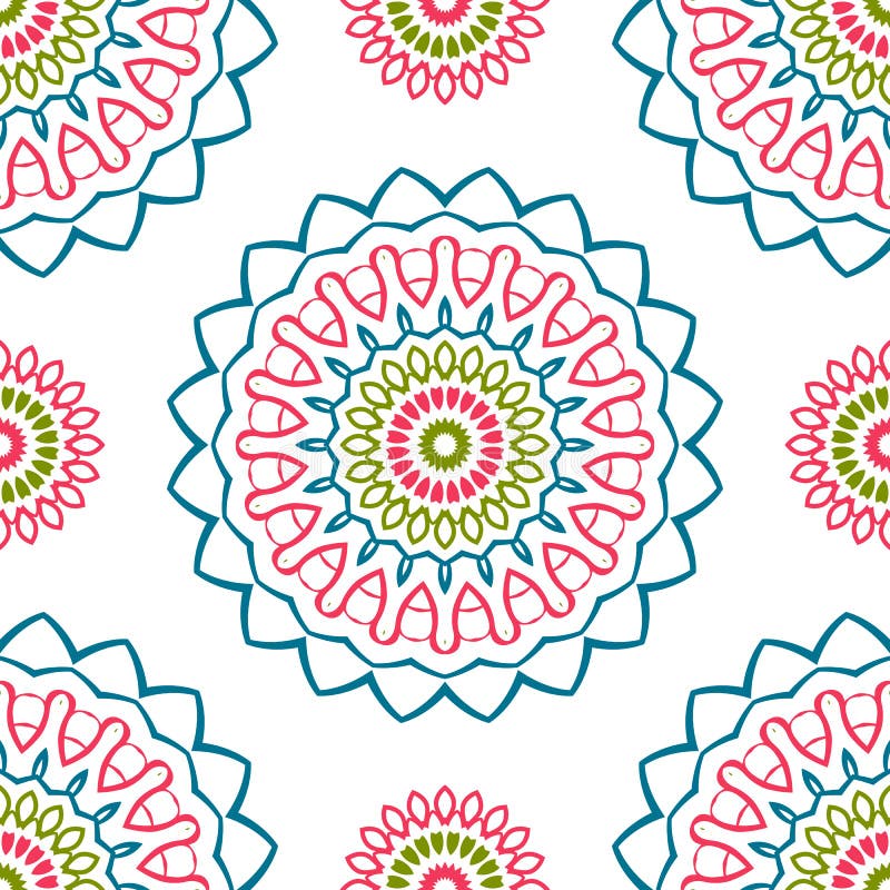 Vintage Universal Different Seamless Eastern Patterns (tiling). Stock ...