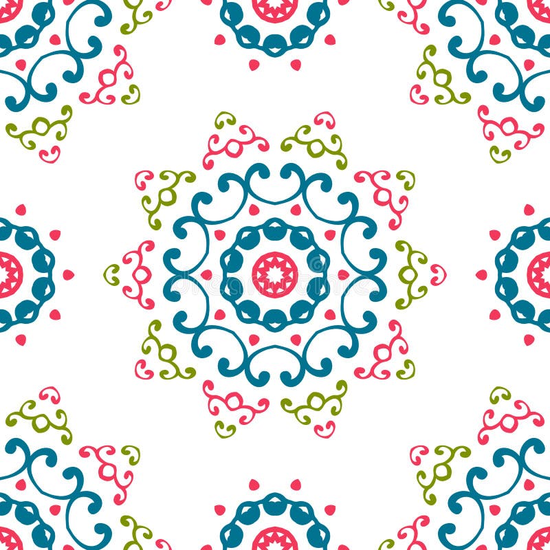 Vintage Universal Different Seamless Eastern Patterns (tiling). Stock ...