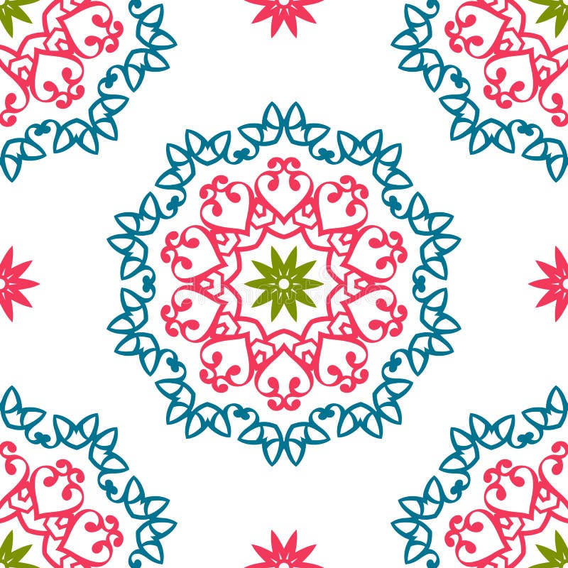 Vintage Universal Different Seamless Eastern Patterns (tiling). Stock ...