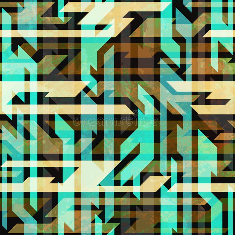 Vintage Urban Seamless Pattern Stock Vector - Illustration of ...