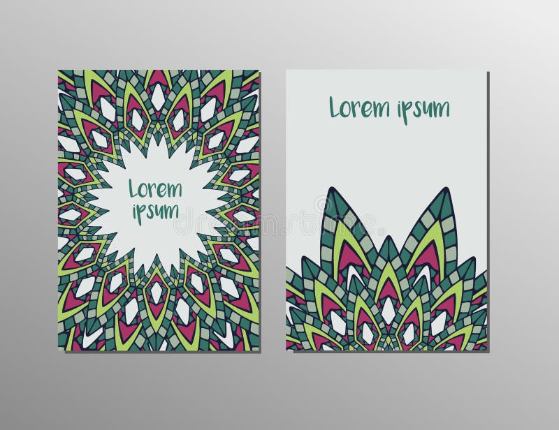 Vintage Vector Card Template. Stock Vector - Illustration of design ...