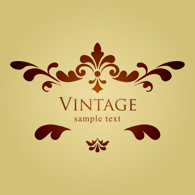 Vector Vintage Floral Frame Stock Illustrations – 456,563 Vector ...