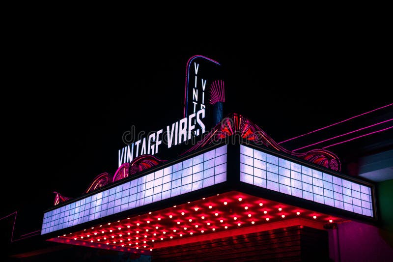 Vintage Vibes Building editorial photo. Image of stage - 222050481