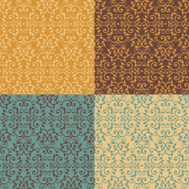 Curlicue Pattern stock vector. Illustration of flourishes - 32337990