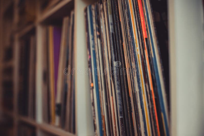 Long Playing Vinyl Disk Isolated on White Background Stock Image ...