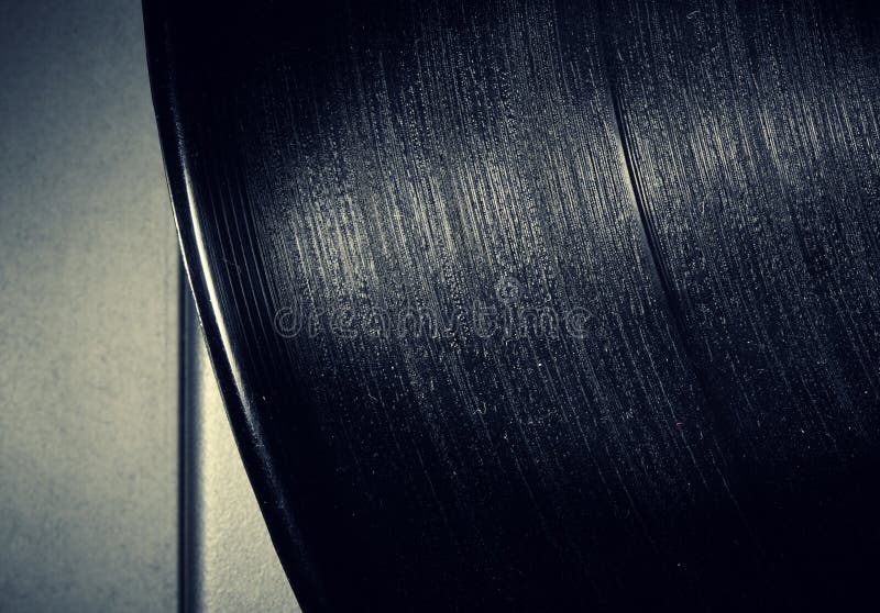 Vintage Vinyl Record Closeup Stock Photo - Image of music, disc: 8940650