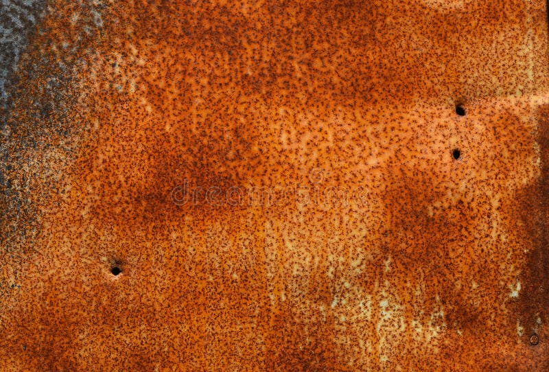 Bright Rust Stained Corroded Metal Surface Stock Photo - Image of flat ...