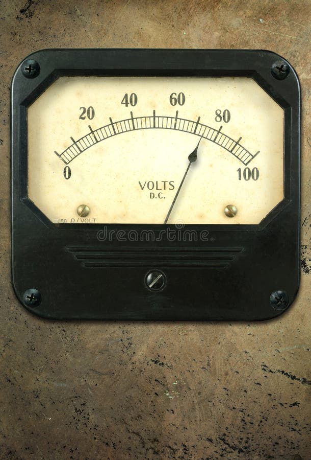 Vintage Meter stock image. Image of retro, measurement - 64502695
