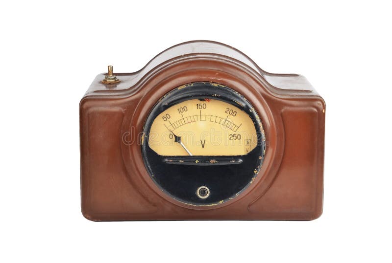 Vintage Voltage Meter