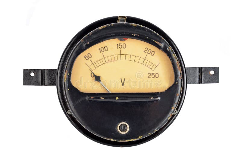 Vintage Voltage Meter