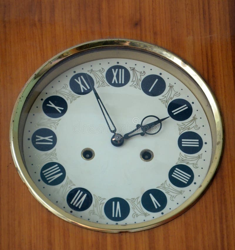 Dusty Vintage Wall Clock Stock Photos - Free & Royalty-Free Stock ...