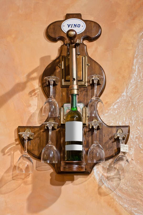 Vintage Wall Kitchen Corkscrew Stock Image - Image of room, beverage ...