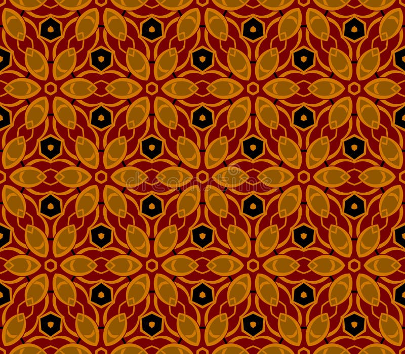 Vintage Wallpaper Pattern Seamless Background. Stock Vector ...