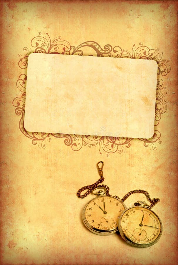 Vintage Texture Background Watch Time Stock Illustrations – 2,037 ...