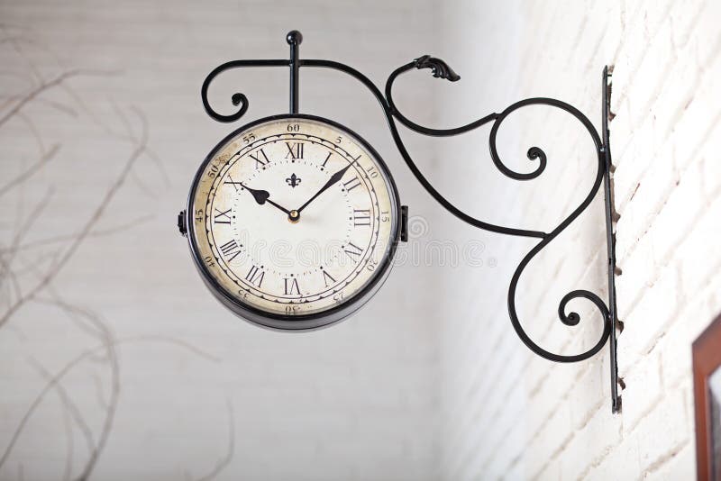 Vintage Watch in the Studio Interior Stock Image - Image of circle ...