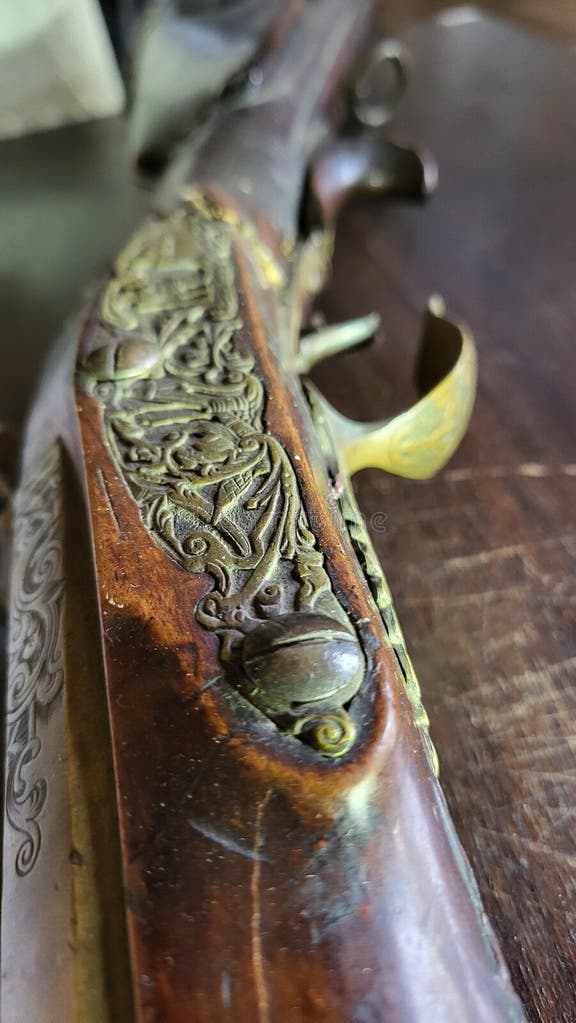 Vintage Weapon in Day Light. Stock Photo - Image of weapon, vintage ...