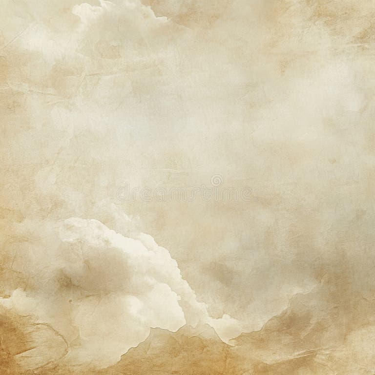 Vintage Weathered Paper Texture with Cloudy Patterns for Backgrounds ...