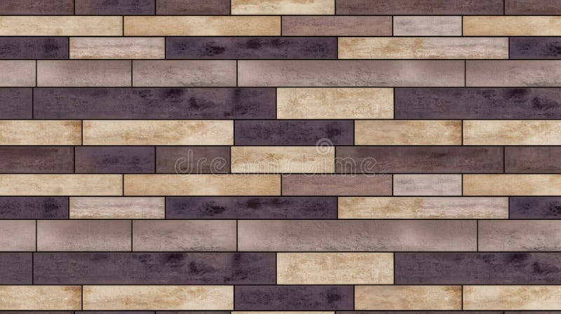 Vintage Weathered Red Brick Wall Forming a Seamless Repeatable Pattern ...