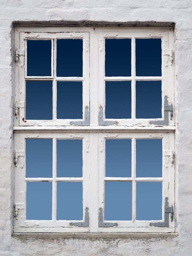 Vintage white windows stock photo. Image of background - 28765988