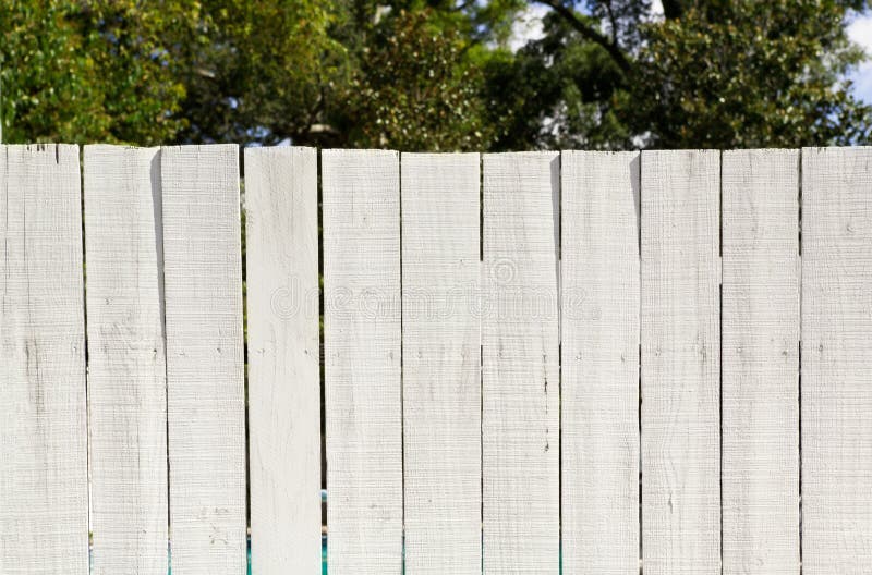 Vintage Whitewashed Board Fence Stock Photo - Image of grain, fence ...