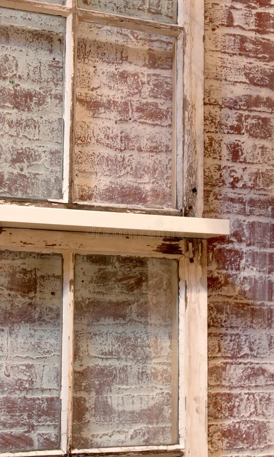 Vintage Window Brick Background Texture Stock Photo - Image of ...