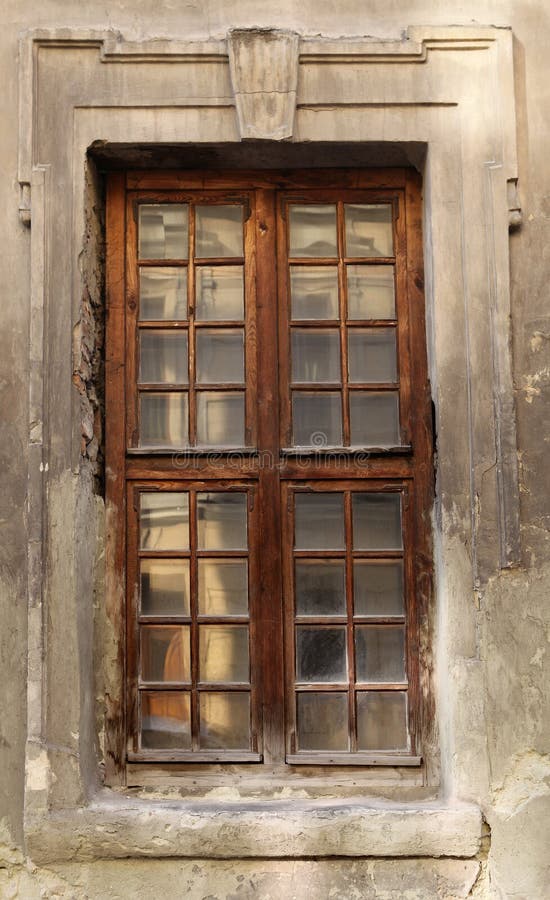Vintage window of building stock image. Image of decor - 97762911