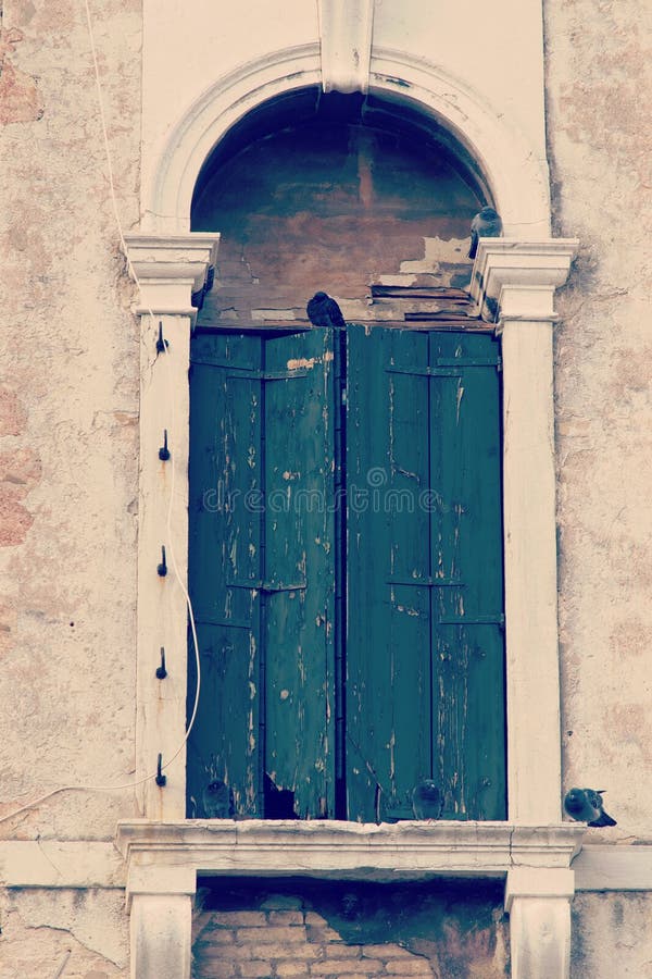 Vintage window stock image. Image of architecture, picturesque - 45417437