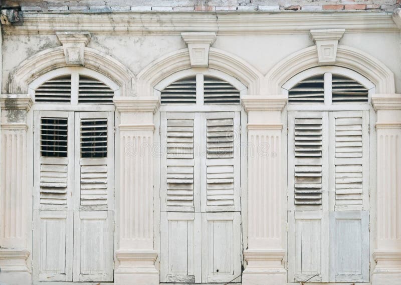 Vintage window on wall stock image. Image of decorative - 34894055