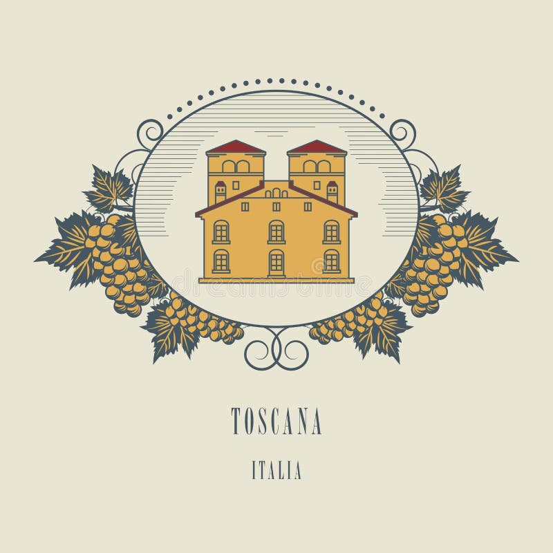 Vintage wine label stock vector. Illustration of home - 52366658