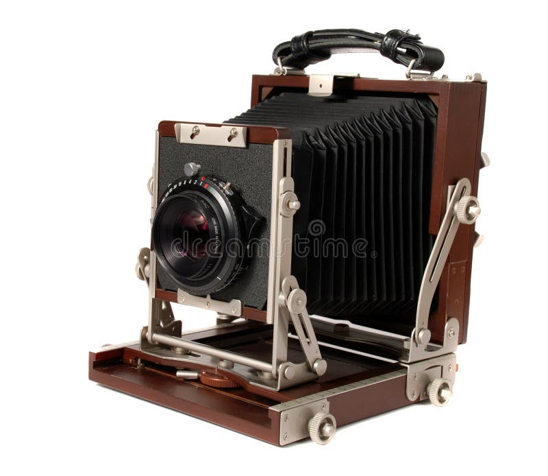 Old Vintage Photographic Camera Stock Photo - Image of equipment ...