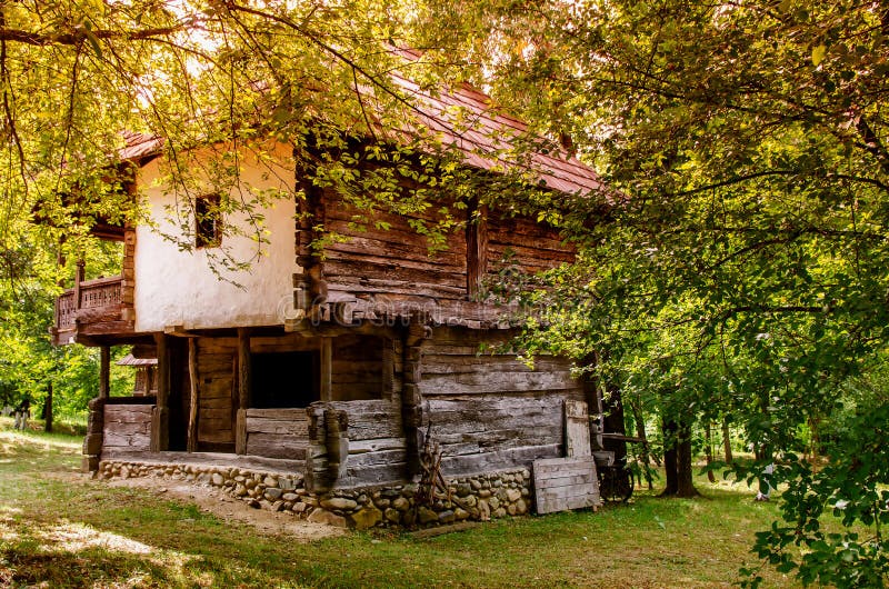 Vintage wood house stock image. Image of wood, wooden - 89630867