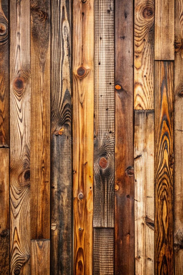 Vintage Wood Texture with Wall Panel Design Stock Illustration ...