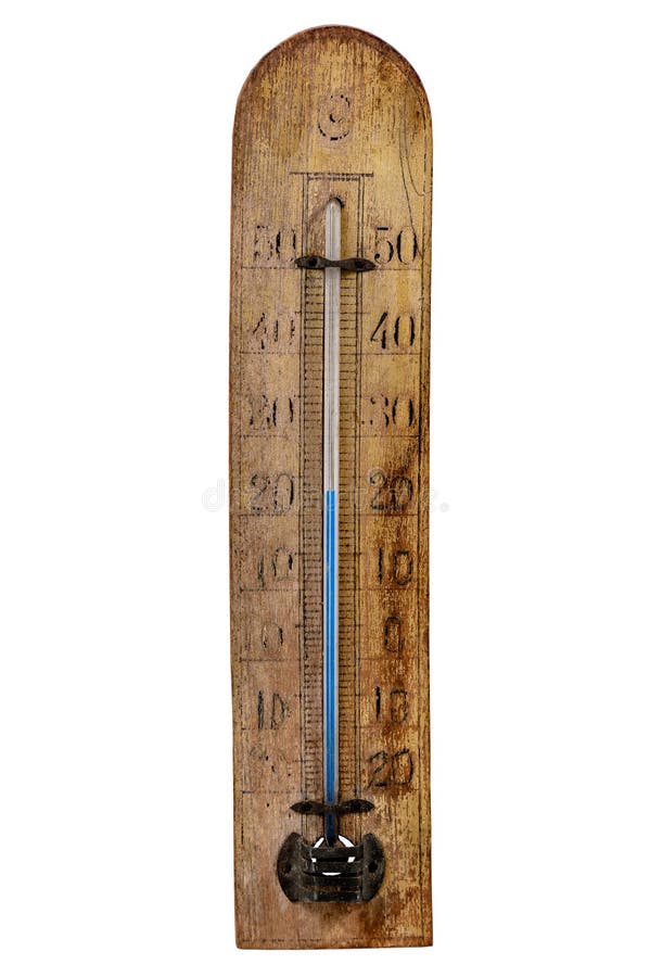 The Vintage Wooden Barometer Stock Image - Image of healthcare ...