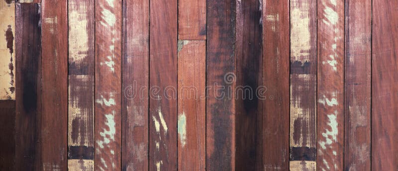 Vintage Wooden Boards of Plank Background Stock Image - Image of ...