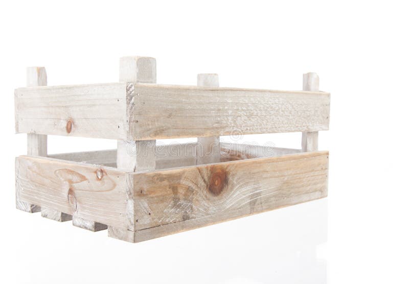 Vintage wooden crate stock photo. Image of basket, empty - 31931742