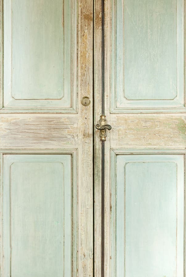 Vintage Wooden Door Frame, Background Texture Stock Photo - Image of ...