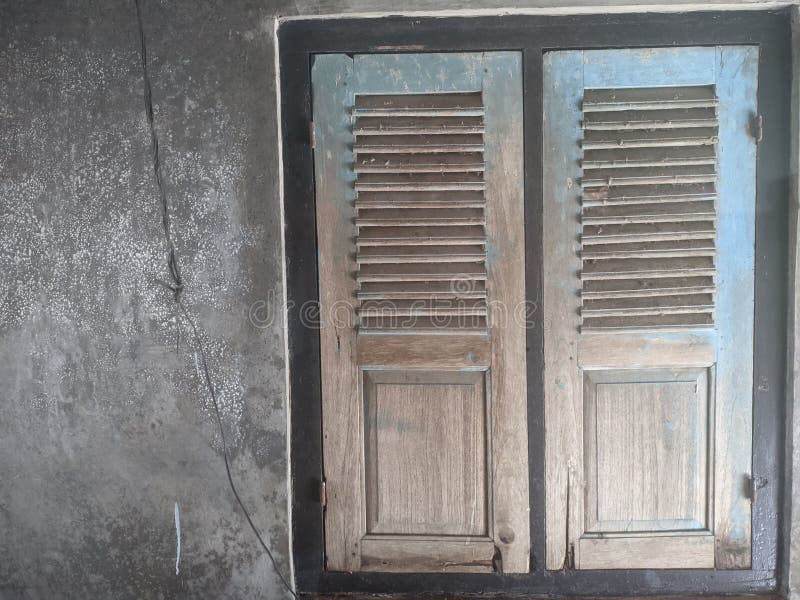 Vintage Wooden Window in Indonesia Stock Photo - Image of indonesia ...