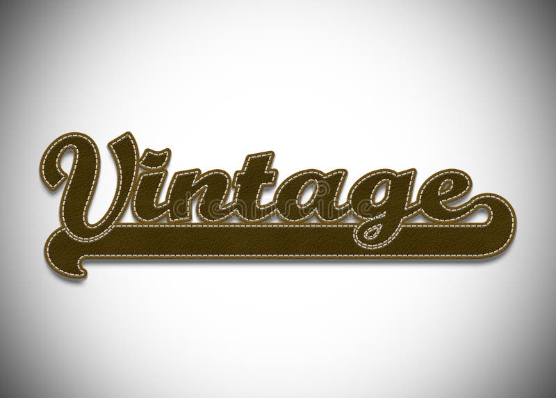 Vintage word stock illustration. Illustration of word - 57953640