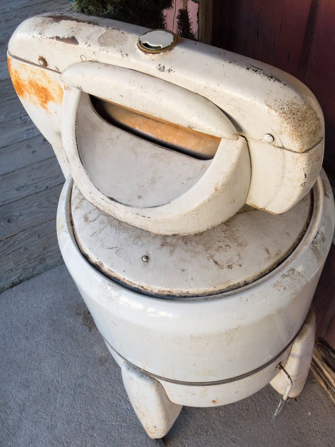 Vintage Wringer Washer stock image. Image of wash, laundry - 588319