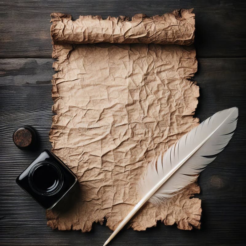 Vintage Writing Essentials stock photo. Image of classic - 309488710