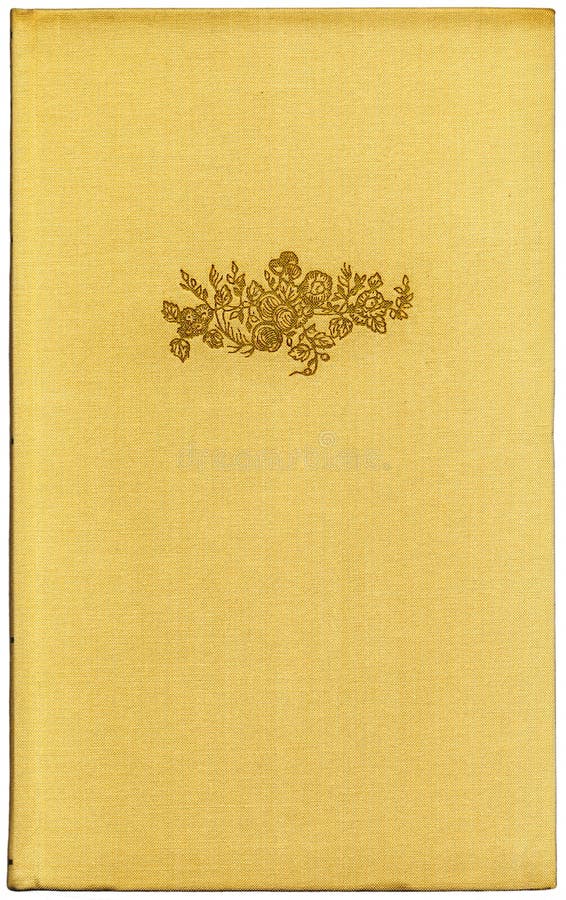 Vintage Yellow Book XXL stock illustration. Illustration of white - 3111803
